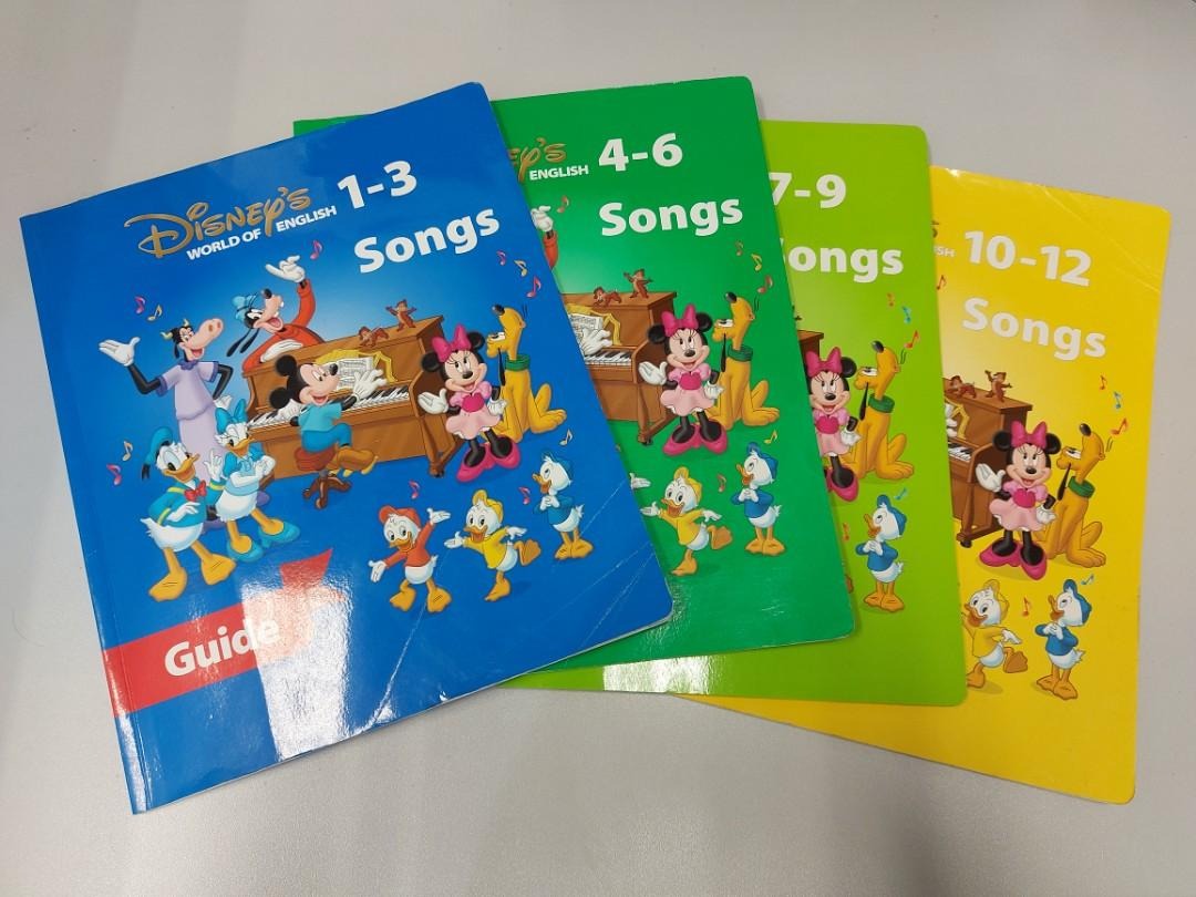 迪士尼美語世界 Dwe Sing Along Song Guide Book 興趣及遊戲 書本 And 文具 小朋友書 Carousell