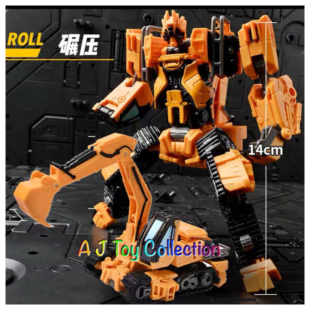 [ In Stock ] Transformers H6001-8A1 Yellow Rampage H6001-8B Heavy Load ...