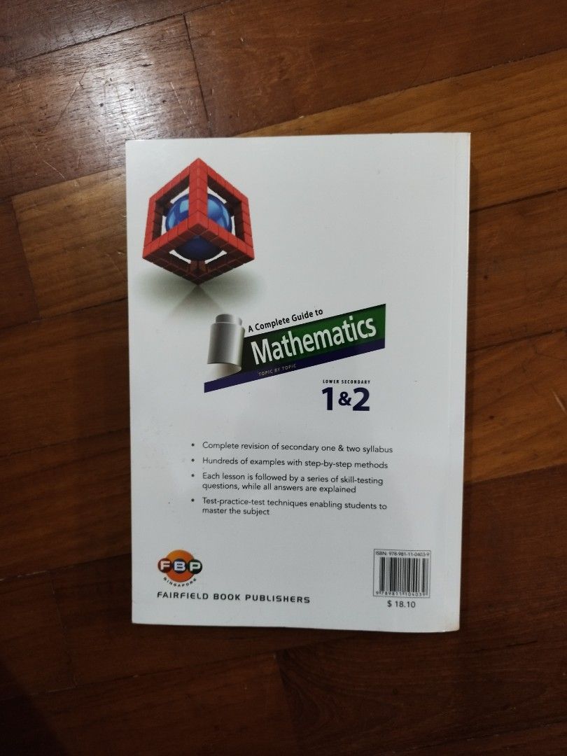 A Complete Guide to Mathematics for Lower Secondary, Hobbies & Toys ...
