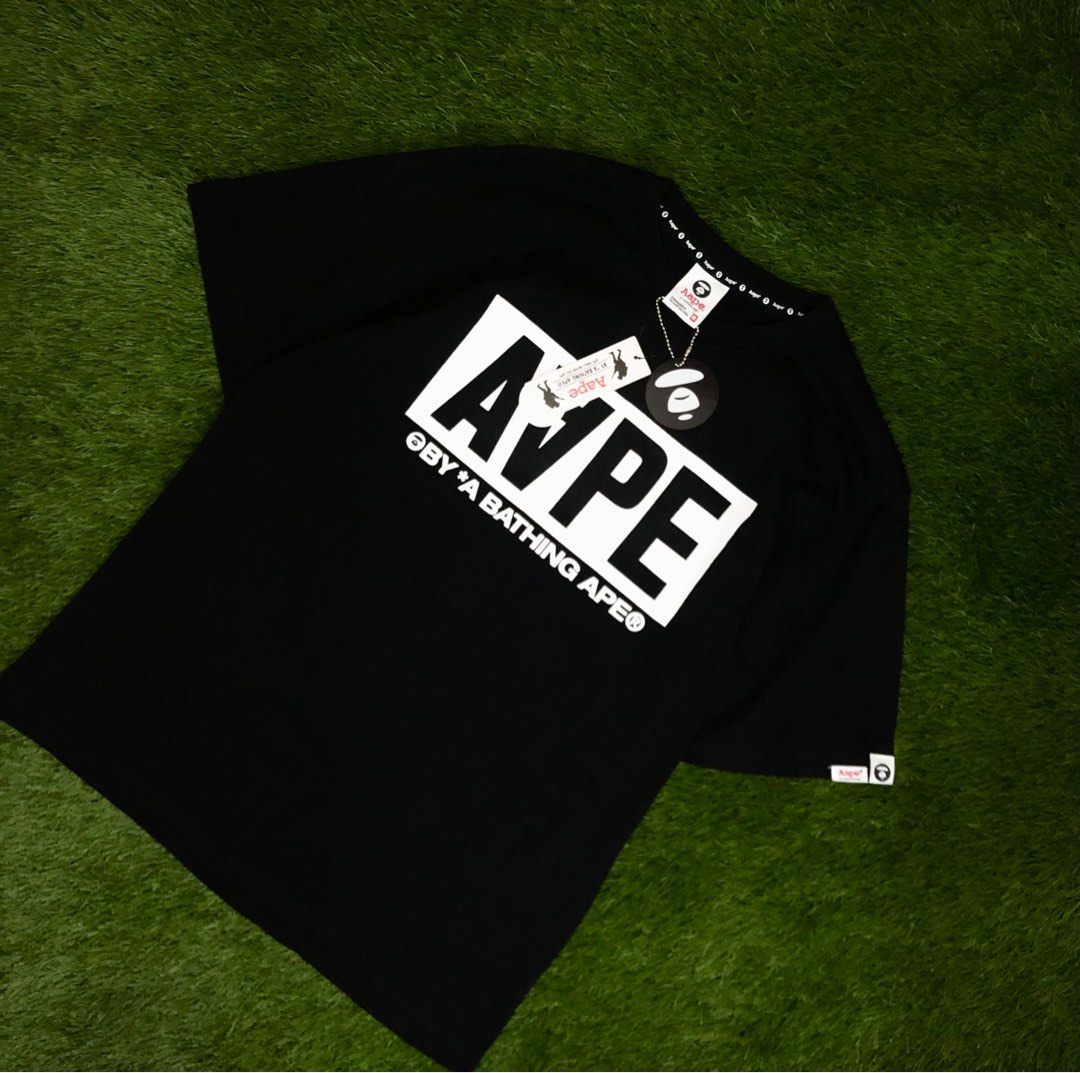 Aape By A Bathing Ape Shirt, Men's Fashion, Tops & Sets, Tshirts & Polo Shirts on Carousell