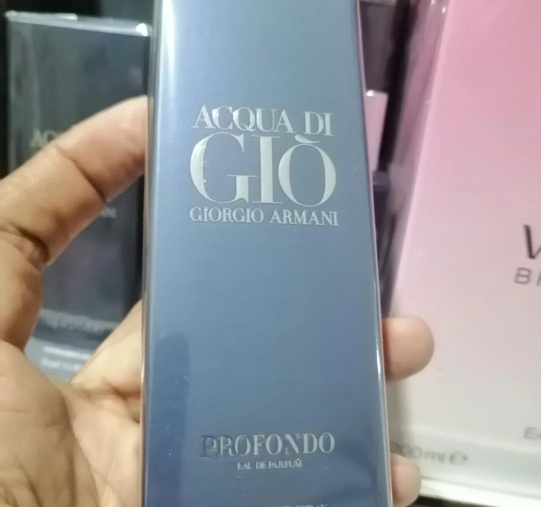 ACQUA DI GIO PROFONDO 15ML EDP, Beauty & Personal Care, Fragrance ...