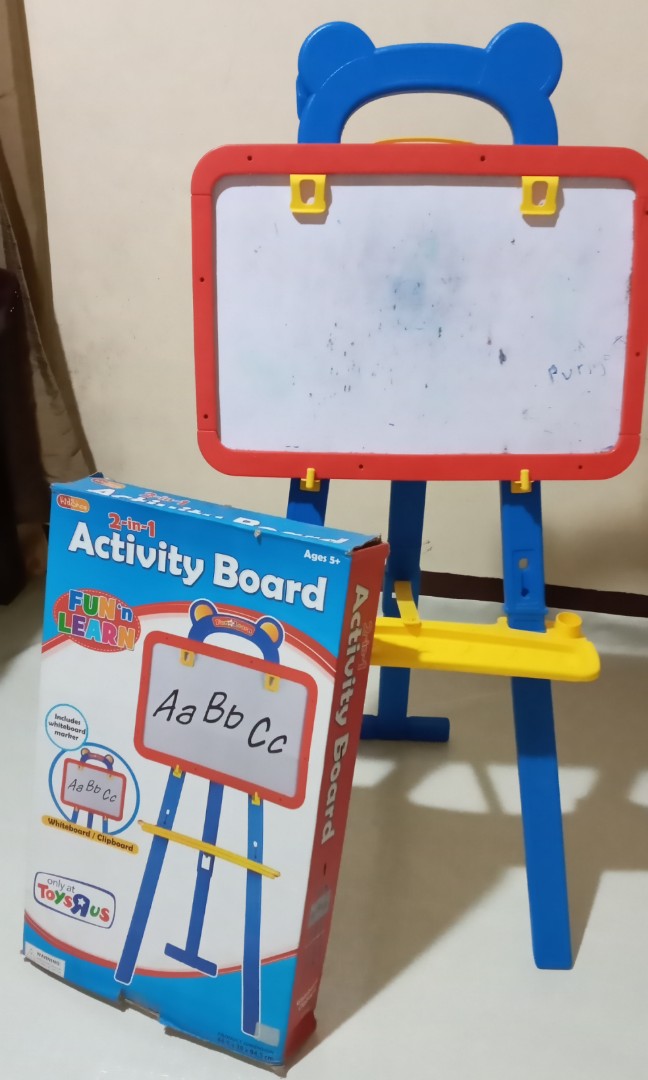 ACTIVITY WHITE BOARD SET, Hobbies & Toys, Toys & Games on Carousell