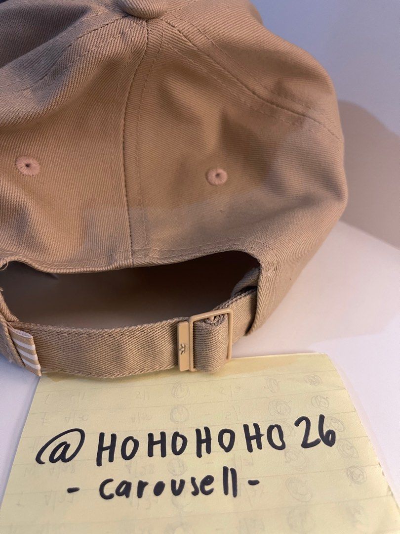 Adidas Trefoil Baseball Cap Beige HL9326, Men's Fashion, Watches & Accessories, Caps & Hats on ...