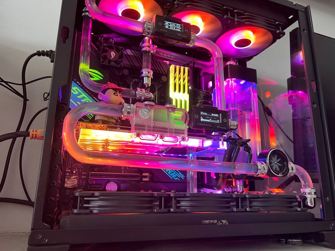 Aesthetic Water-loop Custom Gaming Pc, Computers & Tech, Desktops on ...