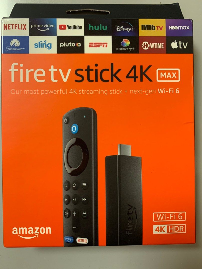 Amazon Fire TV Stick 4K Max WiFi 6, TV & Home Appliances, TV ...