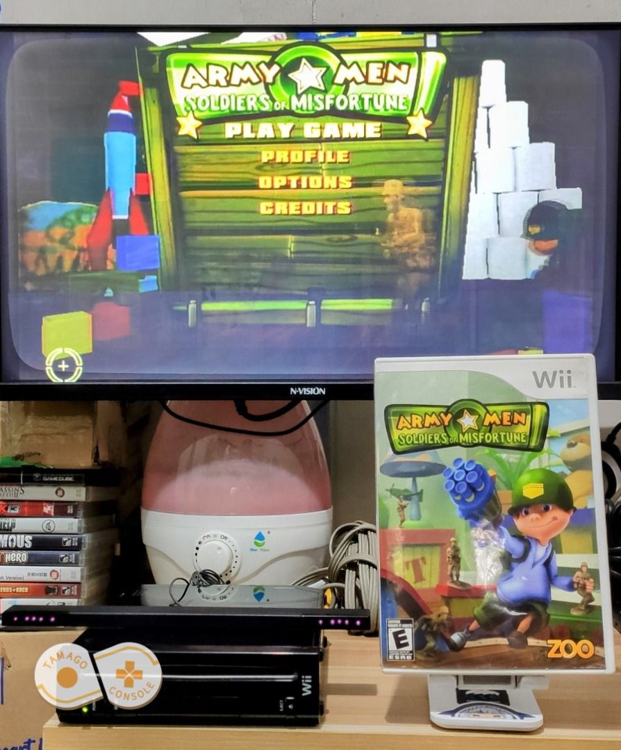 Army Men Soldiers of Misfortune - [WII Game] [NTSC / ENGLISH Language ...