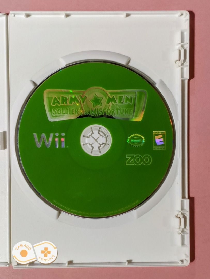 Army Men Soldiers of Misfortune - [WII Game] [NTSC / ENGLISH Language ...