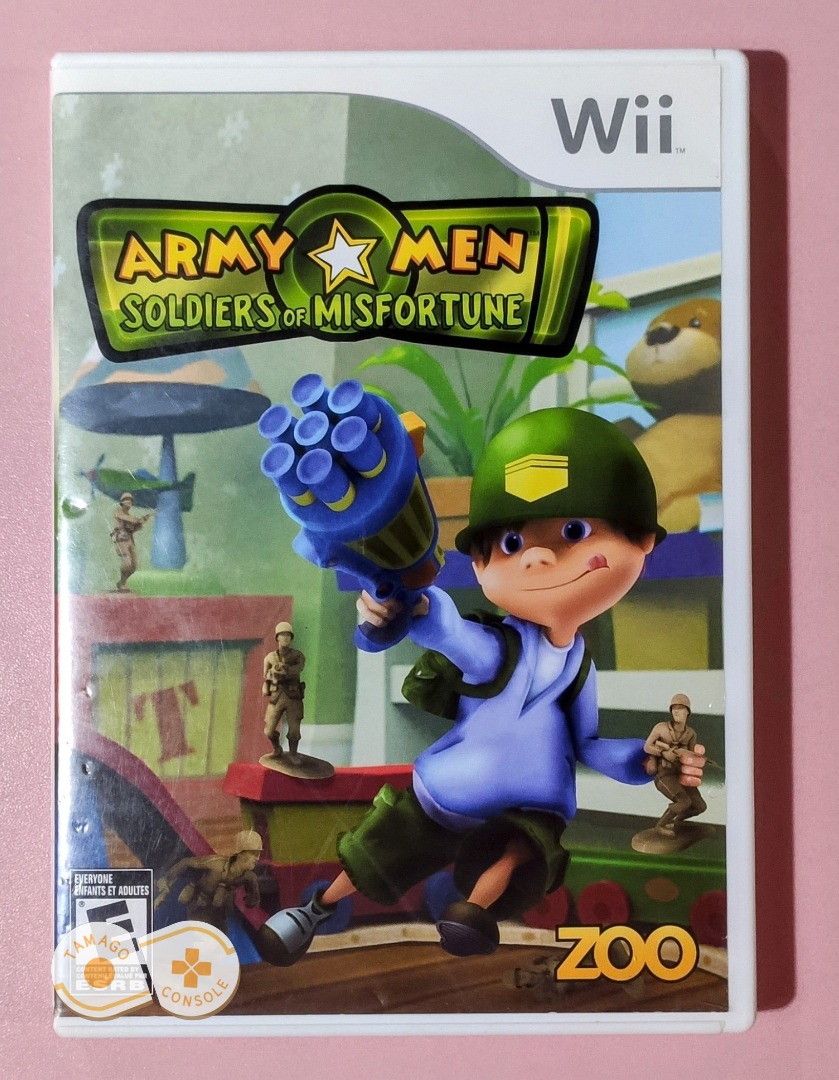 Army Men Soldiers of Misfortune - [WII Game] [NTSC / ENGLISH Language ...
