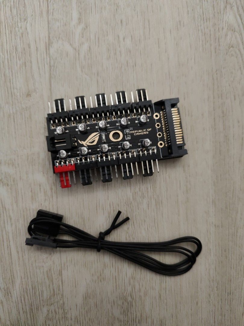 ASUS ROG Fan Hub, Computers & Tech, Parts & Accessories, Computer Parts ...