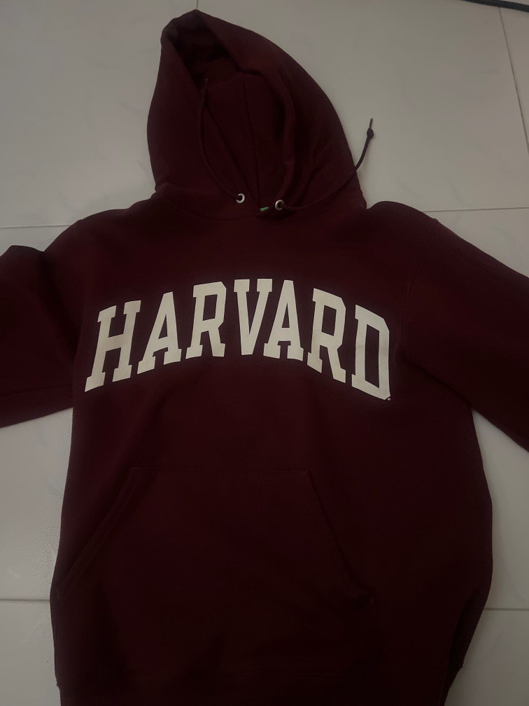 Authentic Harvard Hoodie, Men's Fashion, Tops & Sets, Hoodies on Carousell