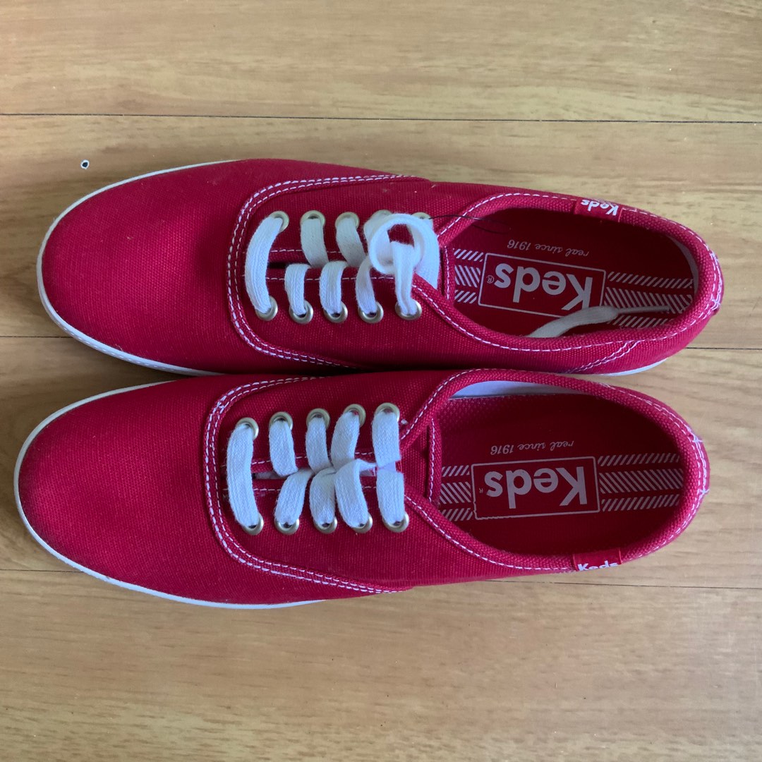 Authentic KEDS Champion CVO (red), Men's Fashion, Footwear, Sneakers on ...