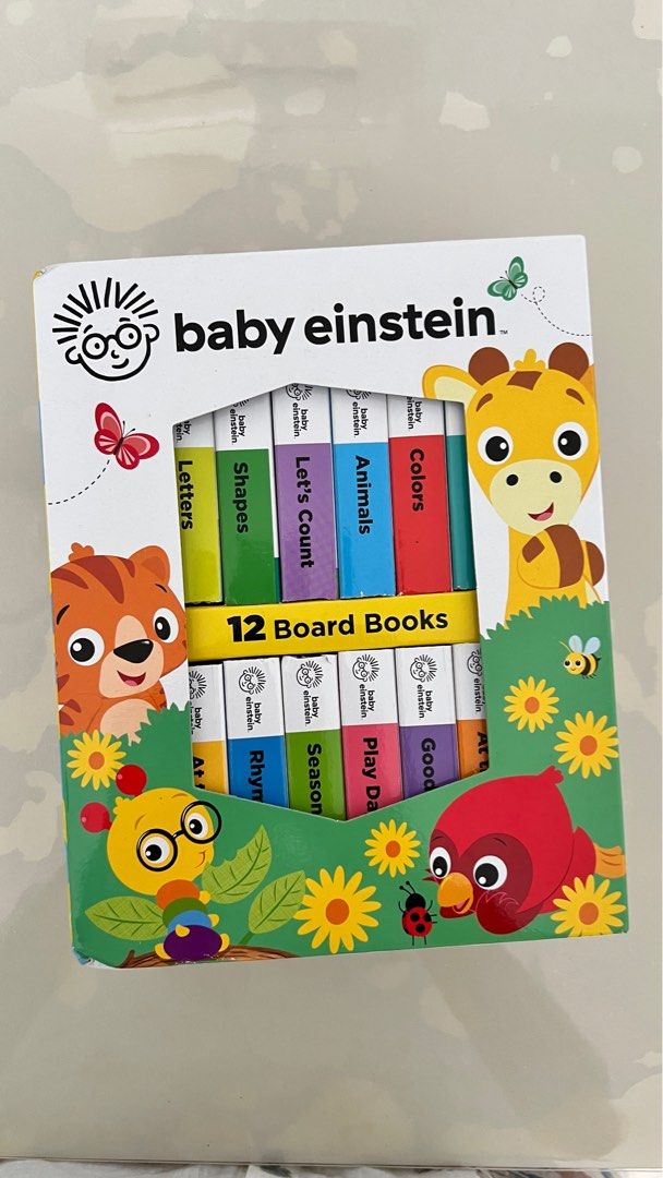 Baby Einstein 12 Board book, Babies & Kids, Infant Playtime on Carousell