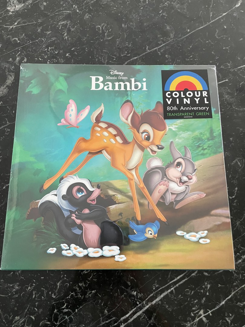Bambi music from : 80th Anniversary soundtrack. Vinyl lp. New, Hobbies ...
