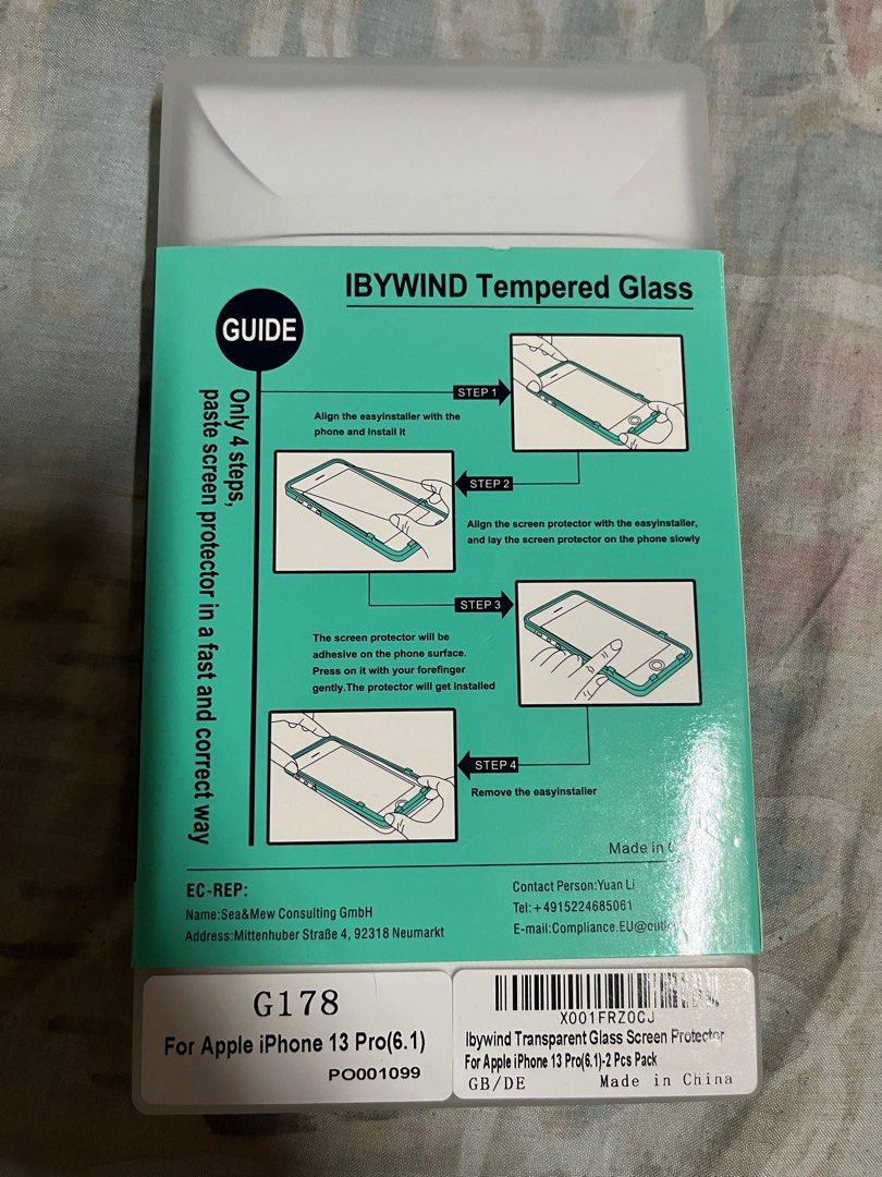 BAVIN MagSafe case + Ibywind tempered glass for iPhone 13 pro, Mobile ...
