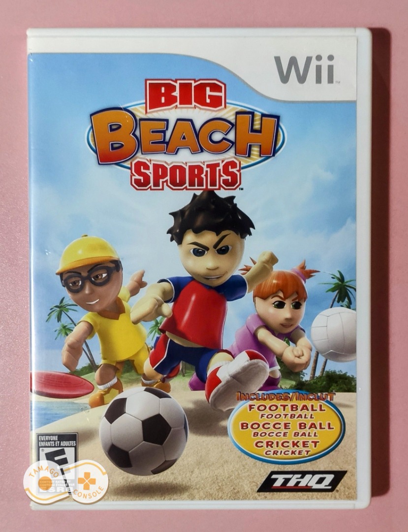 Big Beach Sports - [WII Game] [NTSC / ENGLISH Language] [CIB / Complete ...