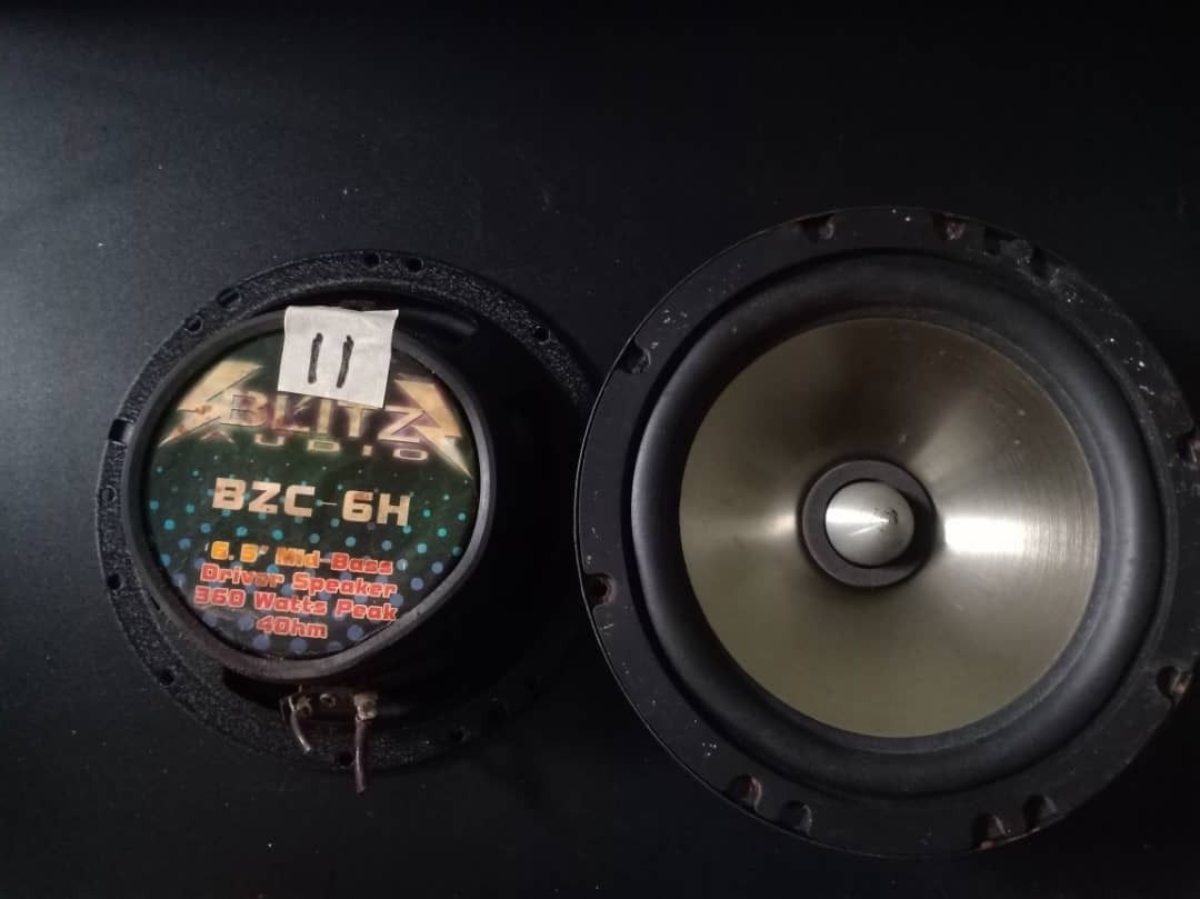 Blitz Car Speaker Set, Audio, Soundbars, Speakers & Amplifiers on Carousell
