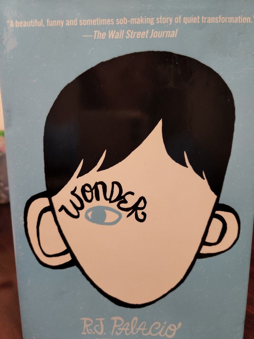 book - Wonder by RJ Palacio (Hard cover), Hobbies & Toys, Books ...