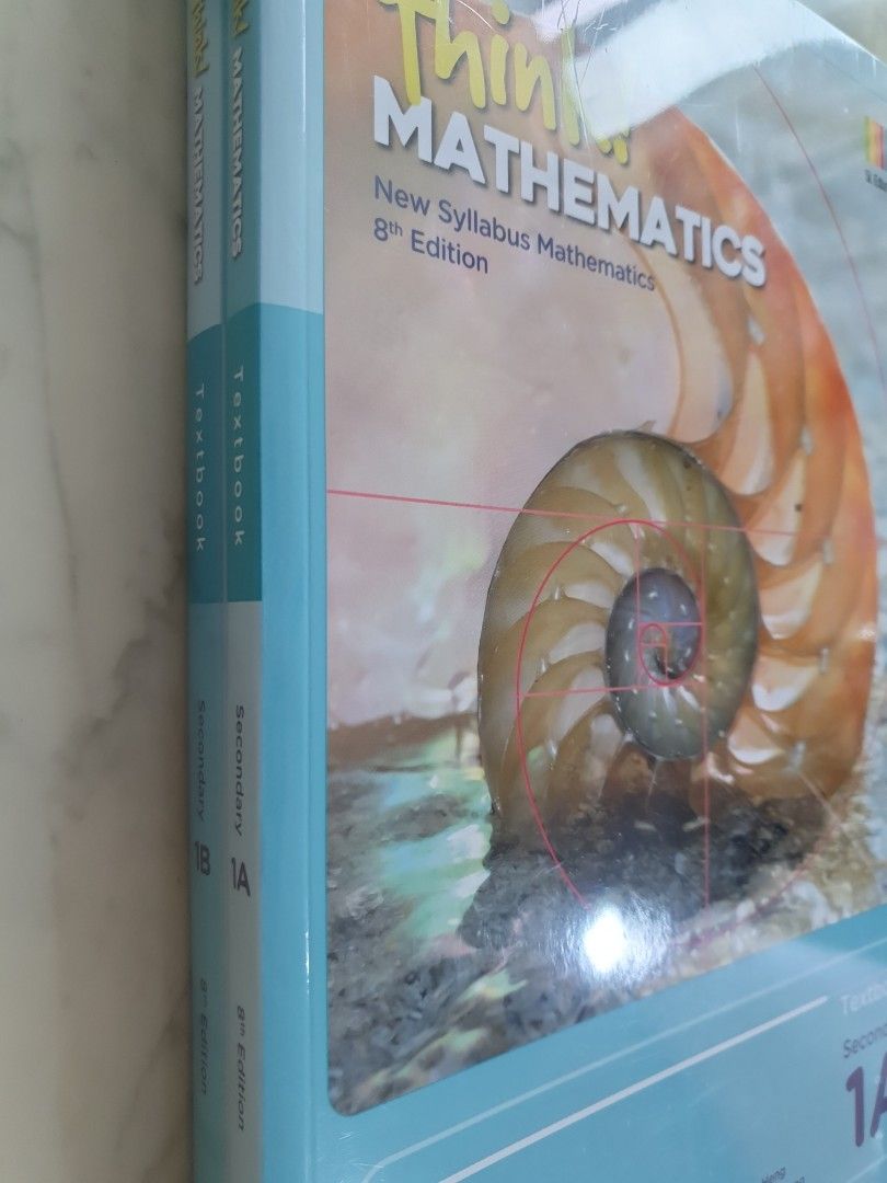 BOTH Sec 1 Math Textbook 1A and 1B Brand new in Clingwrap, Hobbies & Toys, Books & Magazines ...