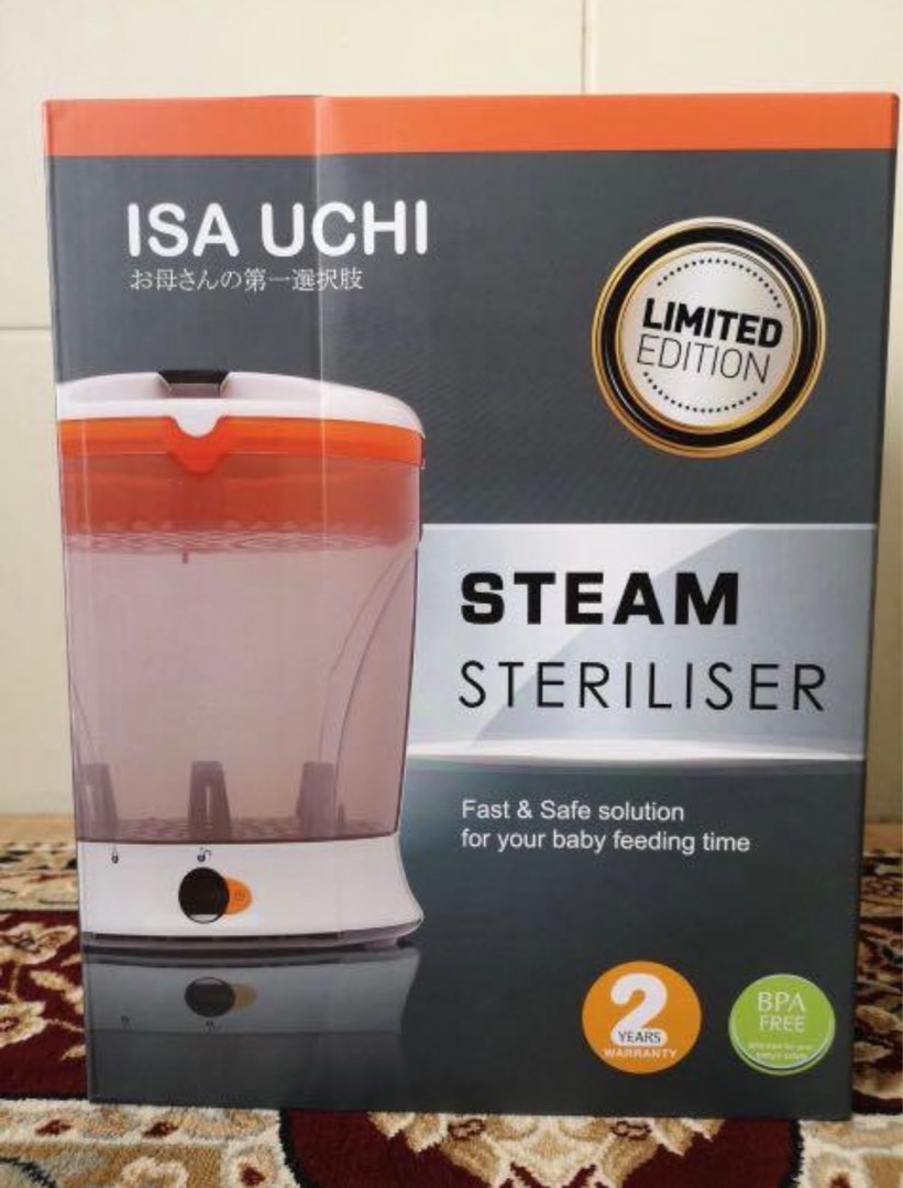 Bottle steam sterilizer - isa uchi, Babies & Kids, Nursing & Feeding ...