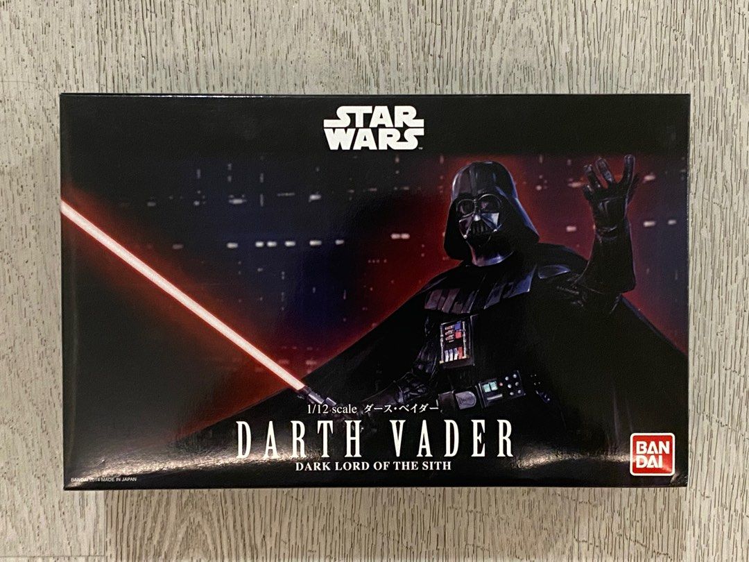Brand New BANDAI Darth Vader (1/12 Scale), Hobbies & Toys, Memorabilia ...
