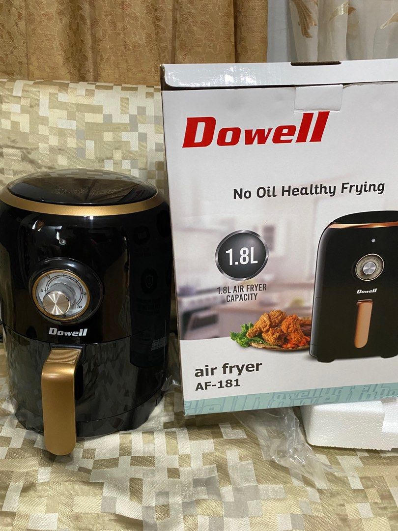 BRAND NEW DOWELL AIR FRYER 1.8L, TV & Home Appliances, Kitchen ...