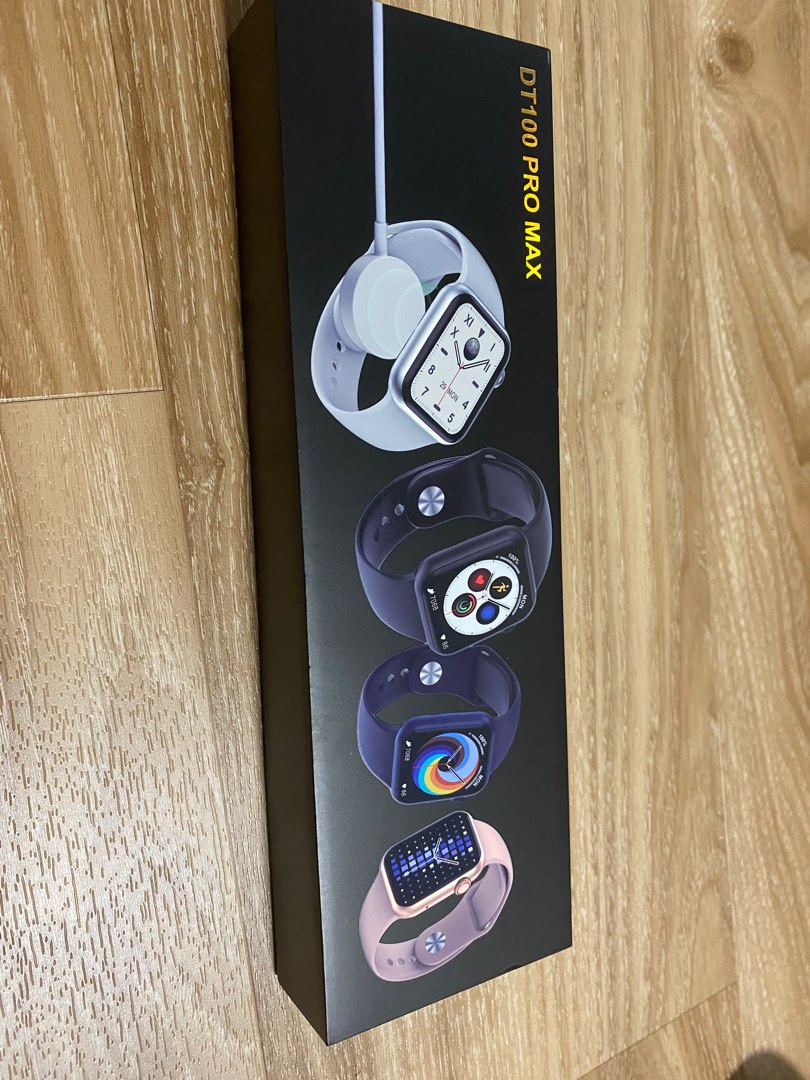 Brand NEW DT100 Pro Max Smart watch, Mobile Phones & Gadgets, Wearables ...