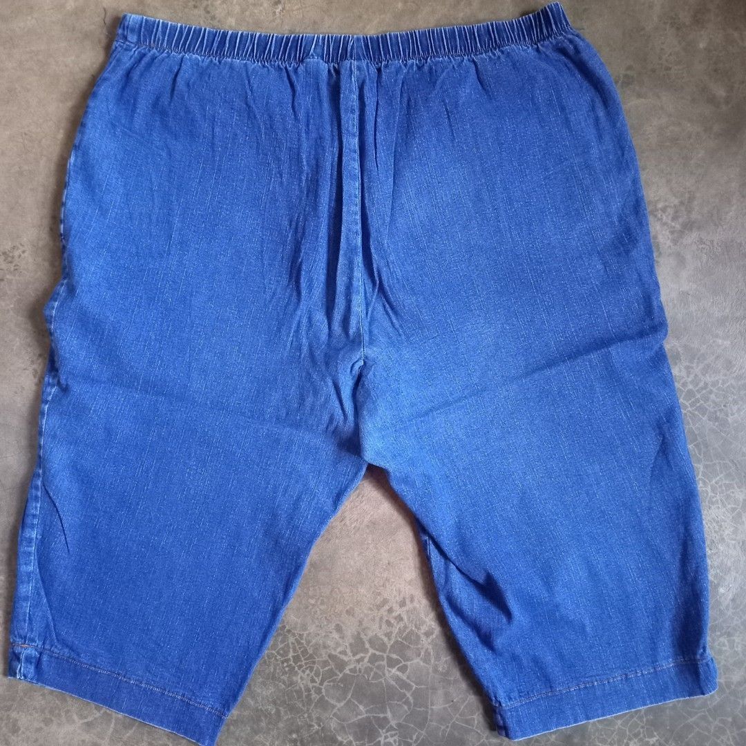 C47 "JMS DENIM BLUE" 3/4PANTS, Women's Fashion, Bottoms, Shorts on ...