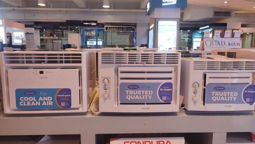CARRIER WINDOW TYPE AIRCON, TV & Home Appliances, Air Conditioning and ...