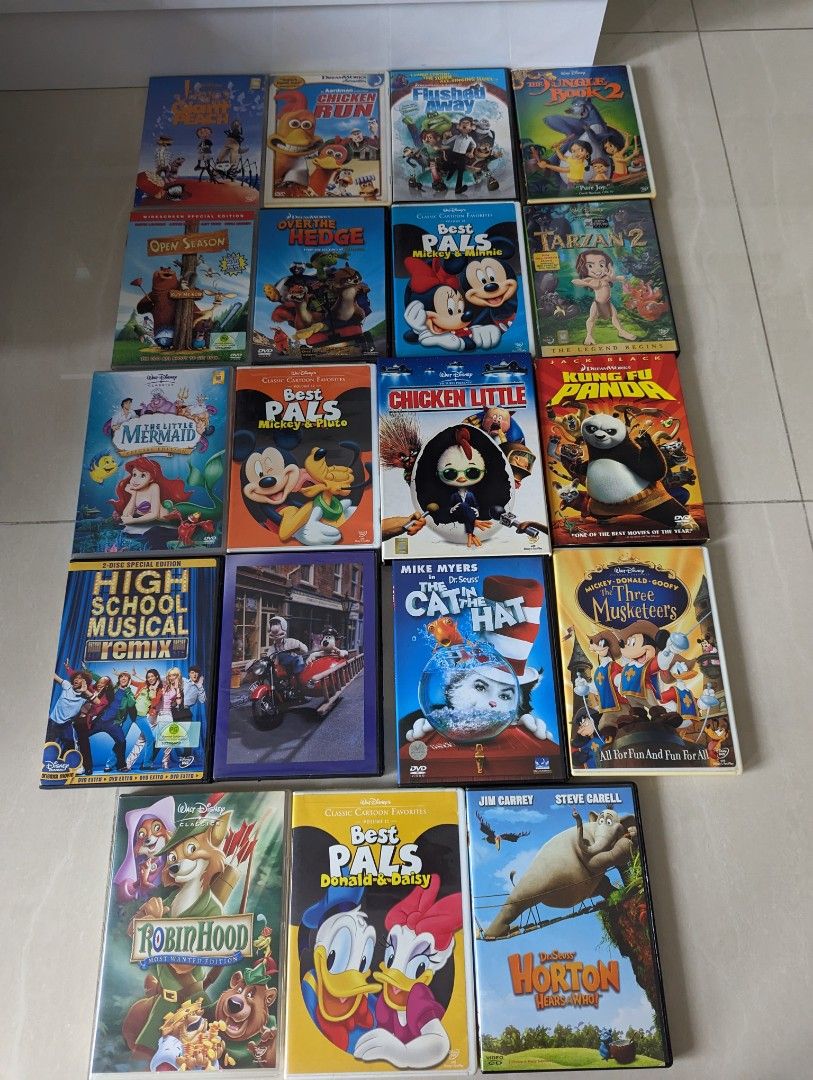 Cartoons DVD for Kids ( 19 cartoons and free 29), Hobbies & Toys, Music ...