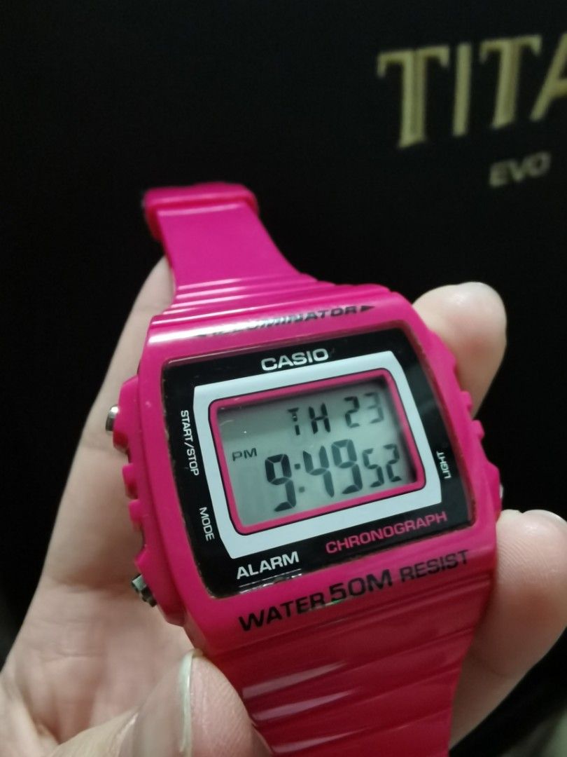 Casio Pink Watch, Women's Fashion, Watches & Accessories, Watches on ...