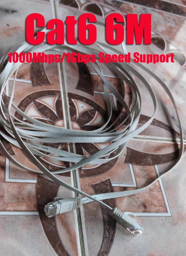 Cat6 ETHERNET CABLE (Supports 1000Mbps) ) _ COD/COP, Computers & Tech ...