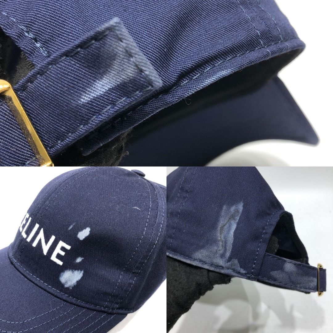 CELINE BLUE BASEBALL LOGO CAP 217027562 EK, Men's Fashion, Watches ...