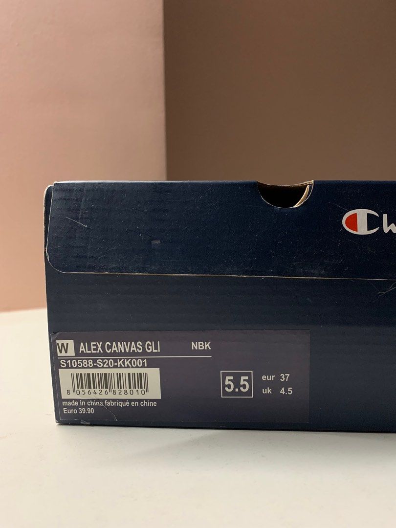 CHAMPION Alex Canvas Glitter Low Cut Shoes, Women's Fashion, Footwear ...