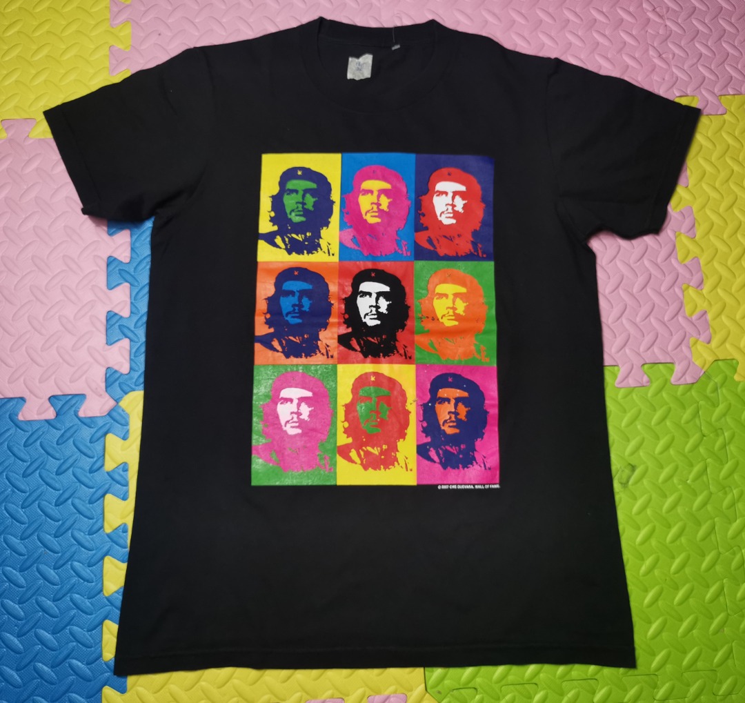 Che Guevara X Andy Warhol Art Shirt Mens Fashion Tops And Sets Tshirts And Polo Shirts On Carousell