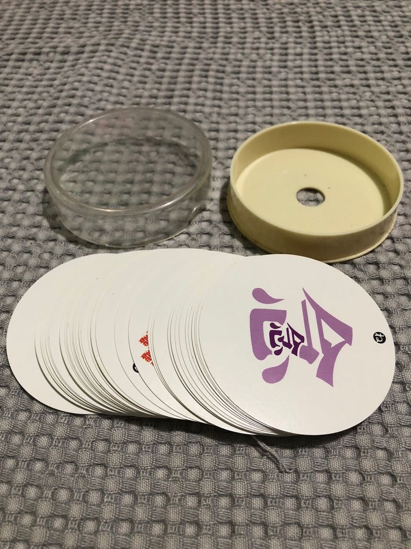 Circular Japanese cards, Hobbies & Toys, Toys & Games on Carousell