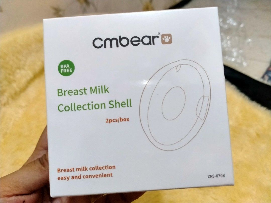 Cm bear penampung asi breast milk collection shell, Bayi & Anak ...
