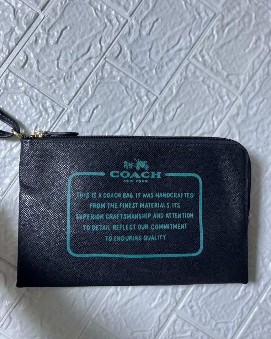 Coach Pouch, Luxury, Bags & Wallets on Carousell
