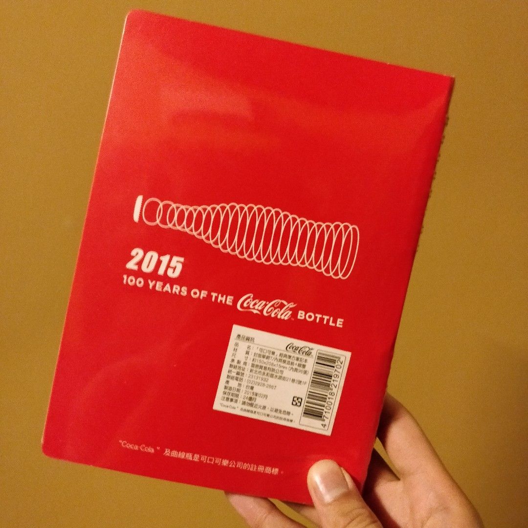 Coca Cola Notebook 2015 edition, Hobbies & Toys, Books & Magazines, Textbooks on Carousell