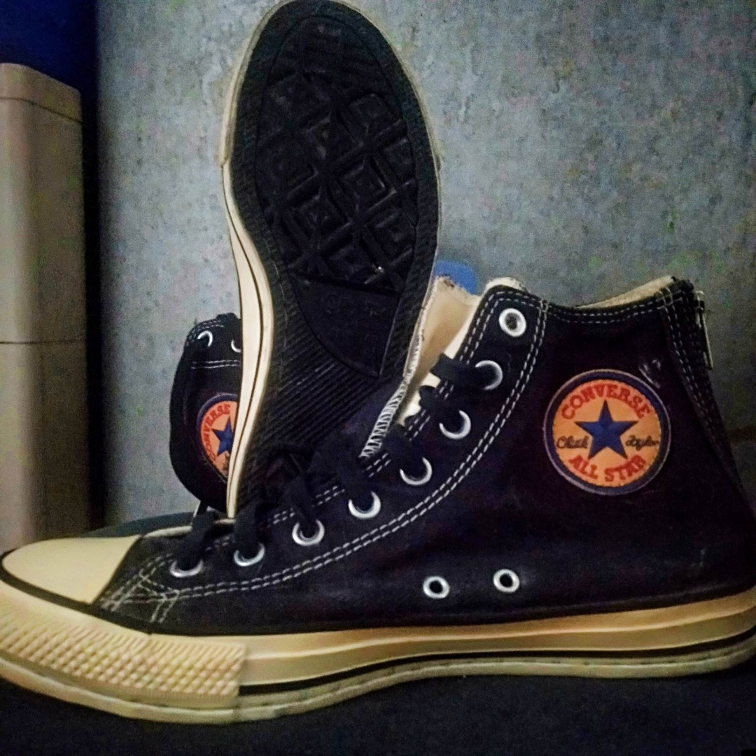 Converse Rare All Star Chuck Taylor back zipped, Men's Fashion ...