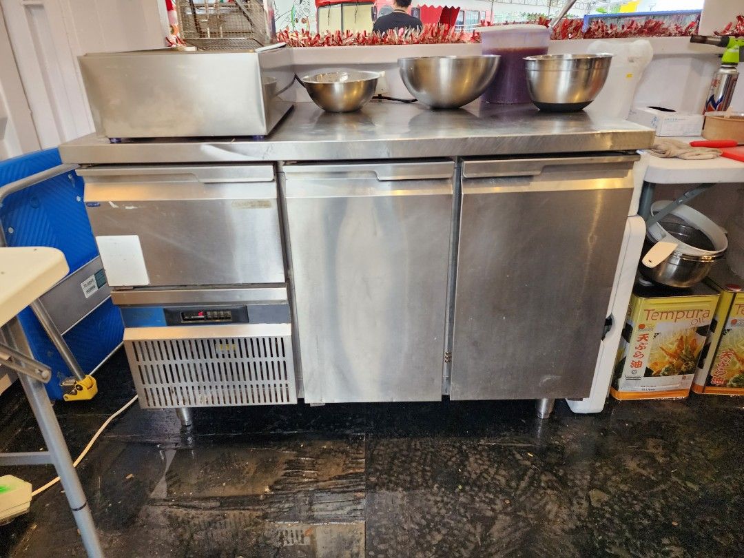 Counter Top Chiller Fridge 1.2m, TV & Home Appliances, Kitchen ...