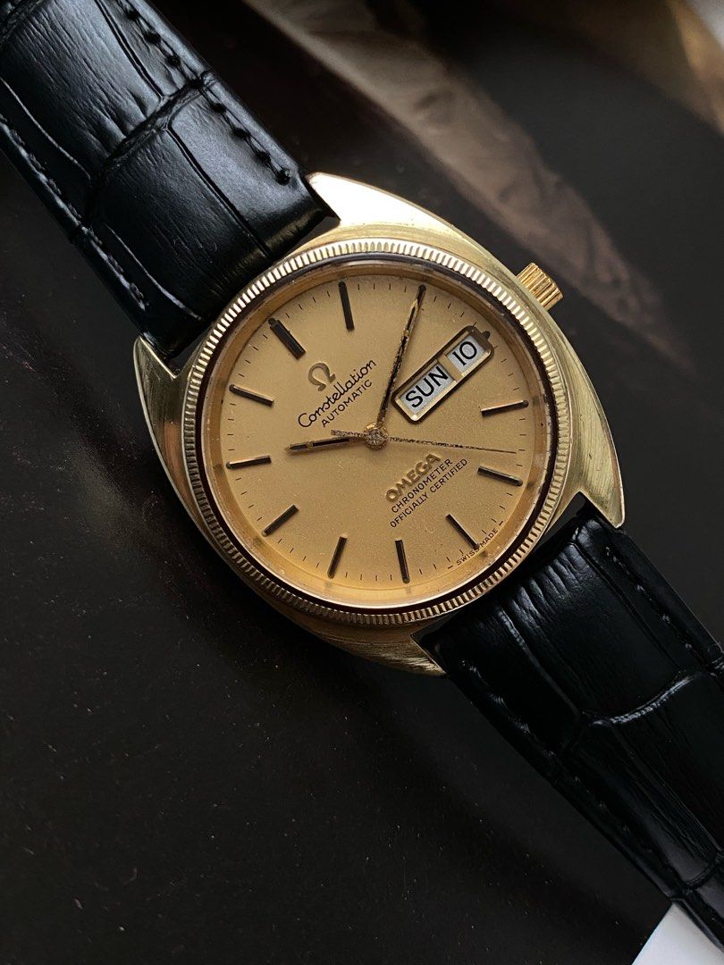 1975 C-Shape Omega Constellation (gold-capped), Men's Fashion, Watches ...