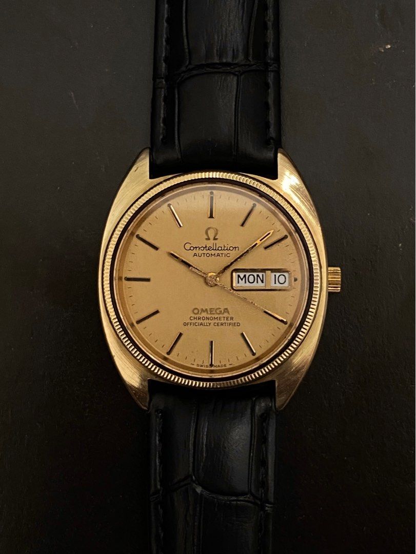 1975 C-Shape Omega Constellation (gold-capped), Men's Fashion, Watches ...