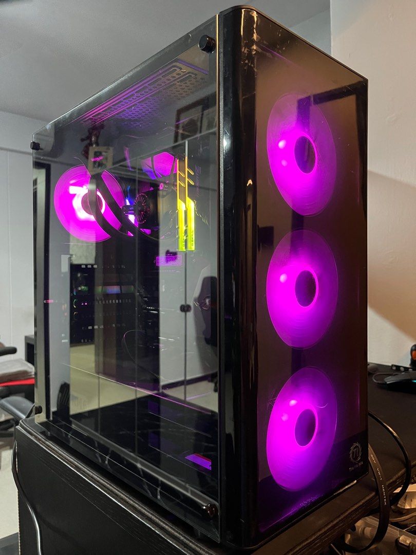 Custom Built Gaming Desktop Computer PC CPU Processor intel i7-8700 ...