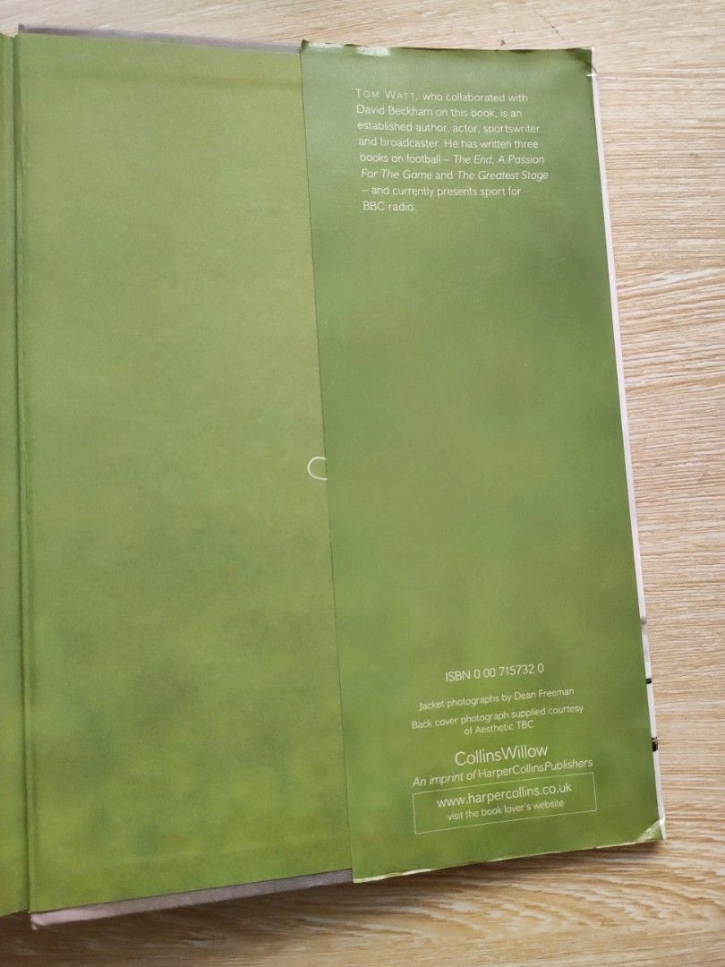 David Beckham official biography rare vintage collectibles, Hobbies ...