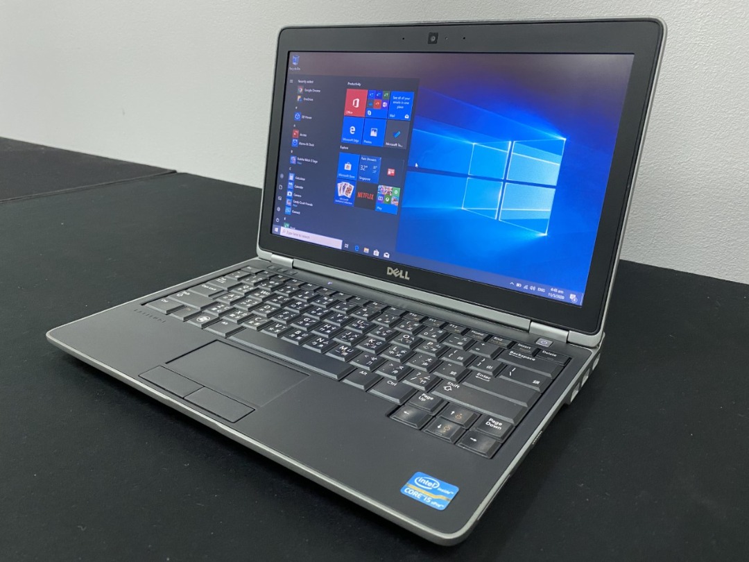 Dell 12" LightWeight Laptop + MS Office + 8GB Ram + NEW BATTERY ...