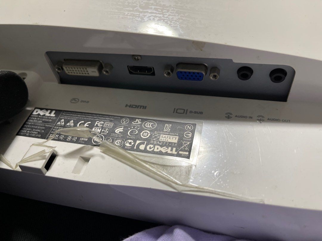 DELL - REV A01 - Monitor Screen, Computers & Tech, Parts & Accessories ...