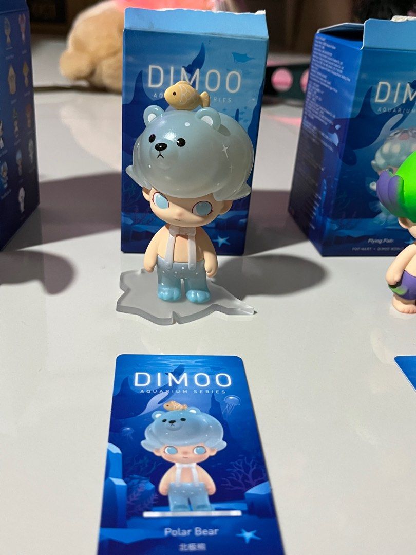 DIMOO aquarium series polarbear, Hobbies & Toys, Toys & Games on Carousell