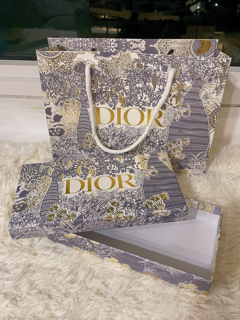 Dior Gift Box & Paper Bag, Women's Fashion, Jewelry & Organisers ...