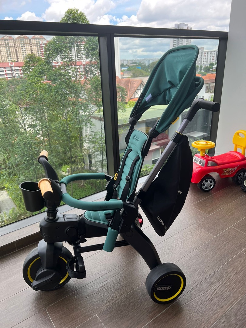 Doona Liki Trike S5 - Racing Green, Babies & Kids, Going Out, Strollers ...