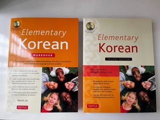 Elementary Korean Textbook and Workbook, Hobbies & Toys, Books ...